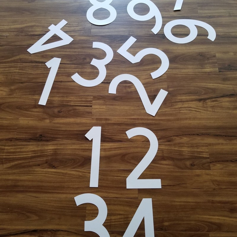 Number Die Cut - Etsy