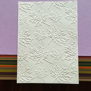 Embossed Cardstock Background Sheets Embossed Card Front - Etsy