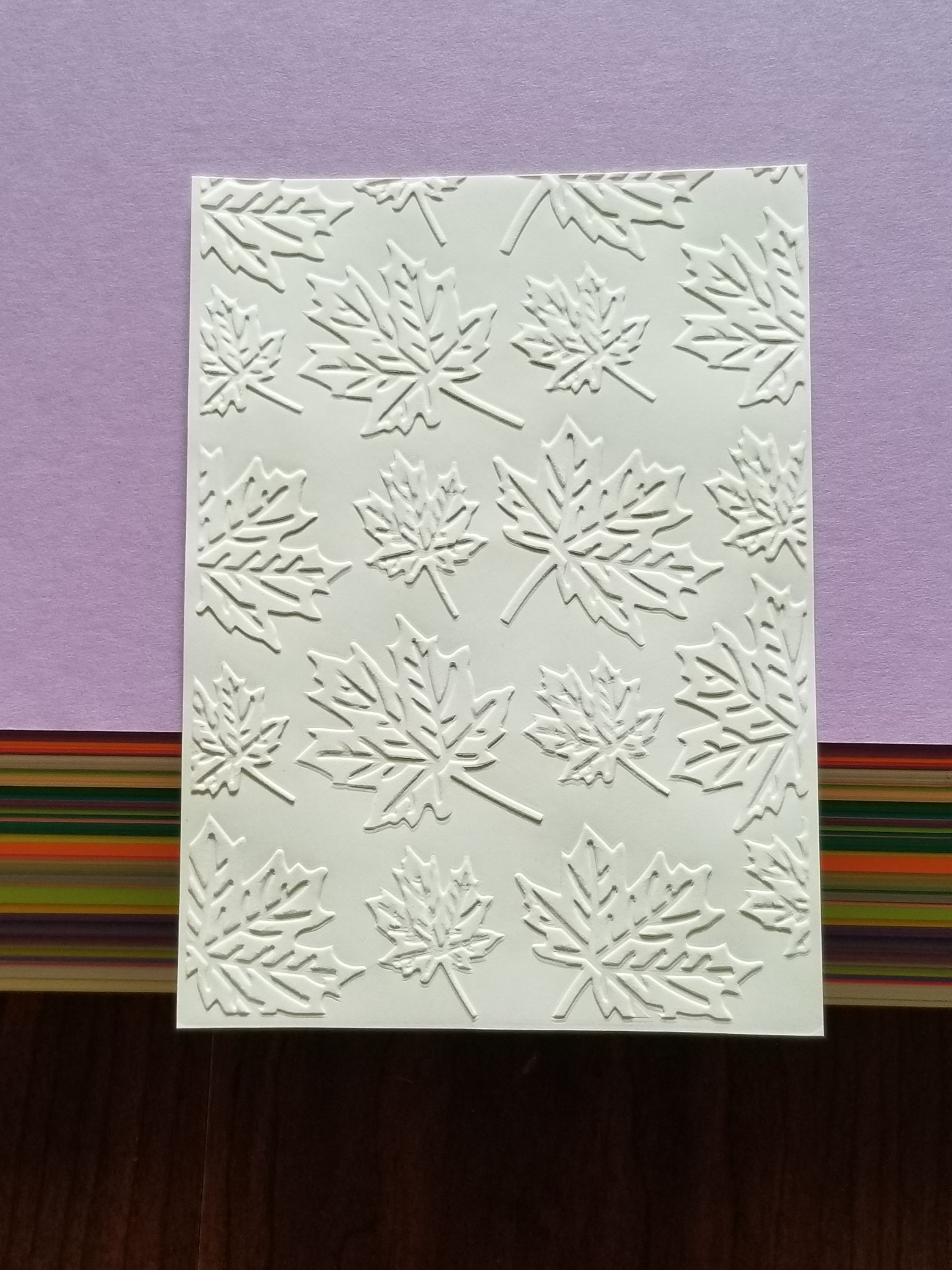 Embossed Cardstock Background Sheets Embossed Card Front - Etsy