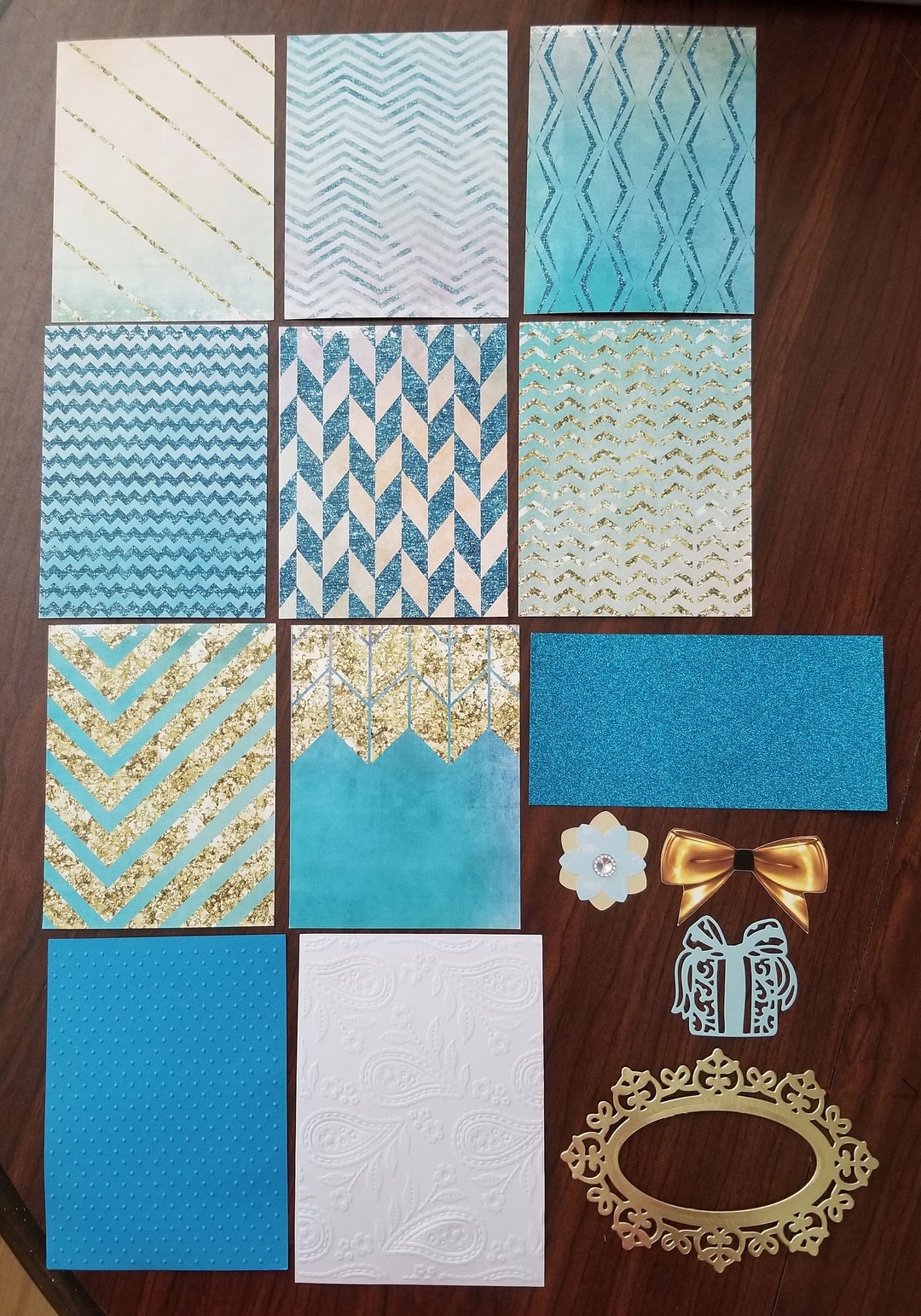 Papercraft Set for Journals, Scrapbooking and Card Making | 15 Piece ...