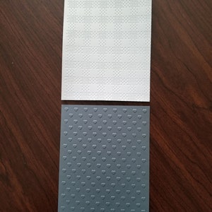 Set of 50 fifty Assorted Circle Pattern Embossed Cardstock Paper 4x6 ...