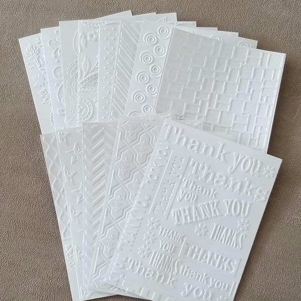 Embossed Paper - Etsy