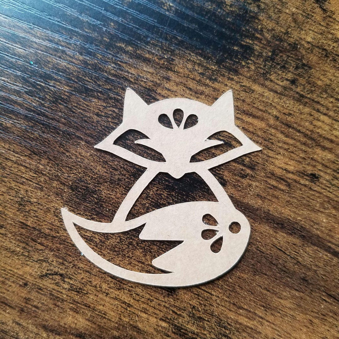 Fox Die Cuts for Card Making, Scrapbooking, Bulletin Boards, Journals ...