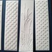 10 Embossed Cardstock Strip Variety Pack for Card Making, Journals ...