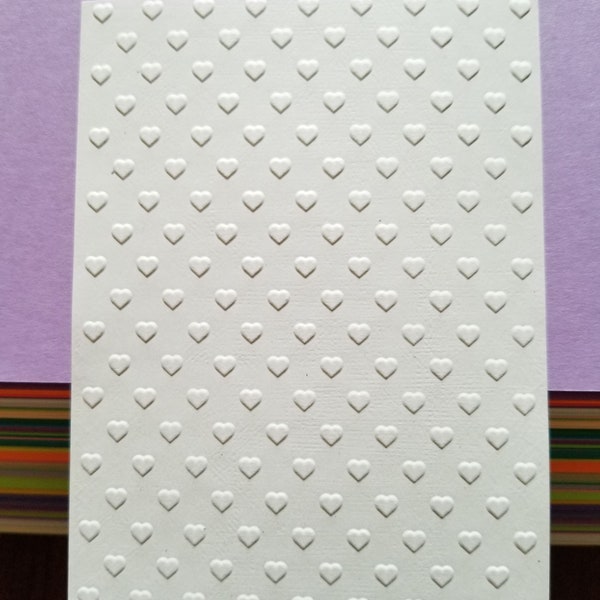 Embossed Card - Etsy
