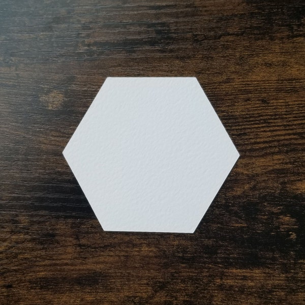 Hexagon Die Cut Paper - Etsy