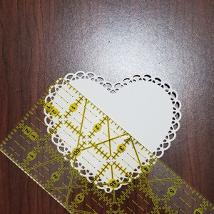 30 4 Paper Lace Heart Watercolor Tag or Bookmark Blanks for Card Making ...