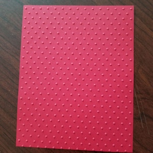 10 Embossed Swiss Dot Cardstock | Polka Dot Embossed Card Front ...