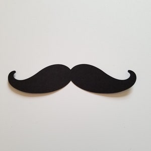 Die Cut Top Hat, Mustache & Bow Set: Scrapbooking Ephemera - Etsy