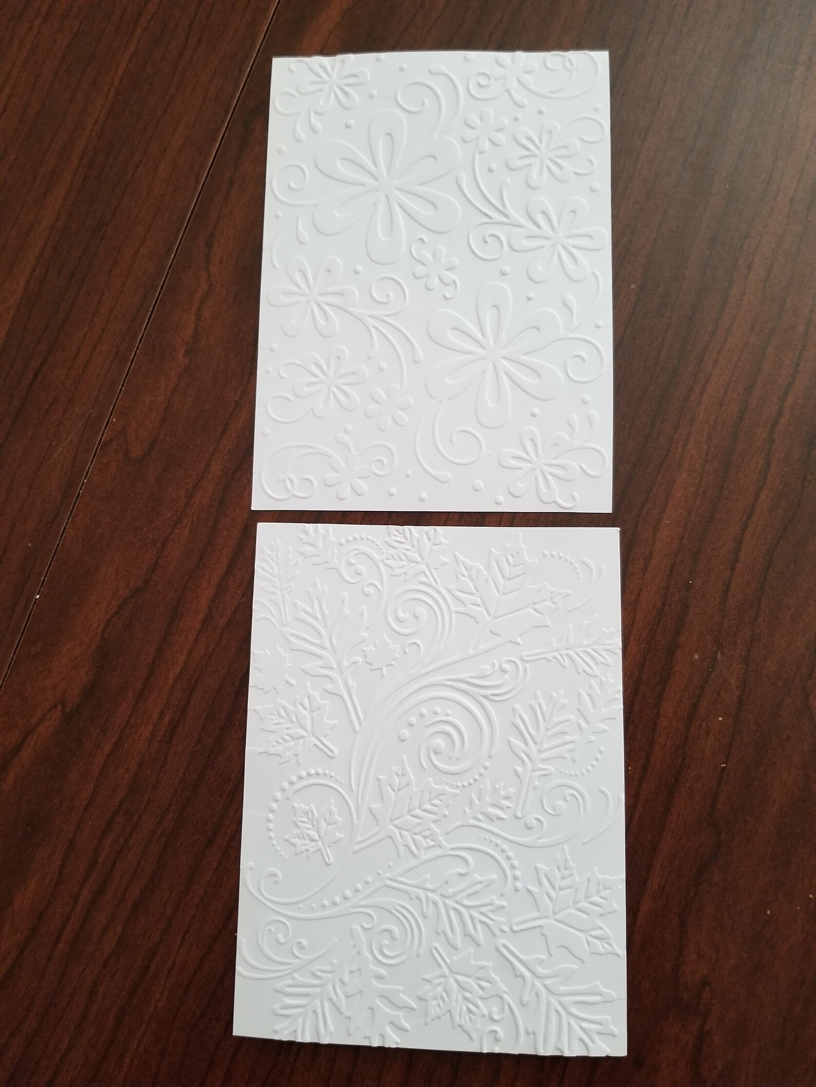 Set of 12 Embossed Cardstock Paper 4x6 Embossed Backgrounds - Etsy