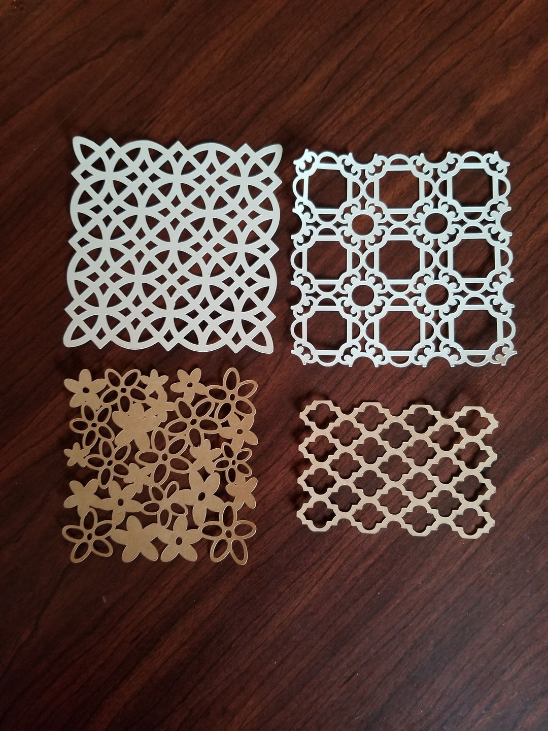 Die Cut Paper Backgrounds for Card Making, Scrapbooking, and Junk ...