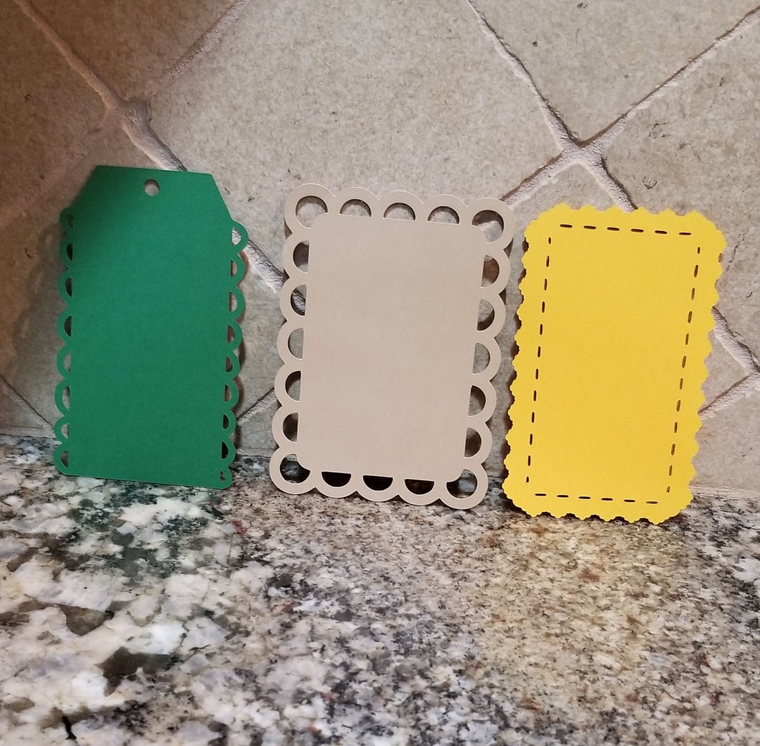 Paper Edge Rectangle Die Cuts - Etsy