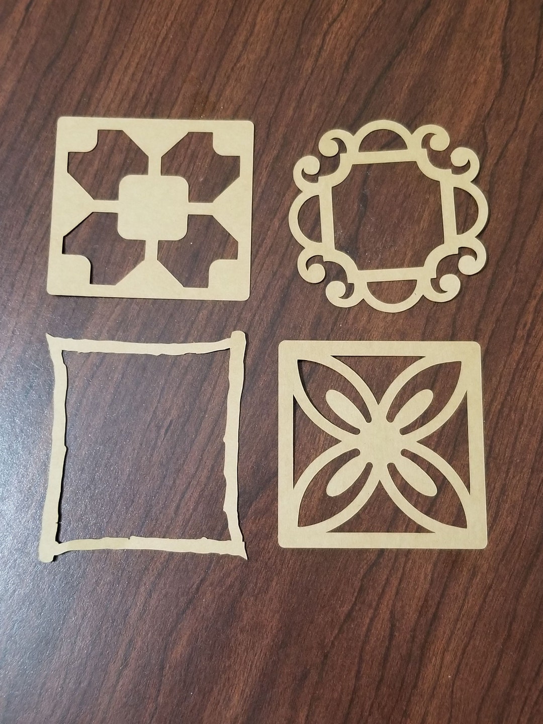 Die Cut Paper Backgrounds for Card Making, Scrapbooking, and Junk ...