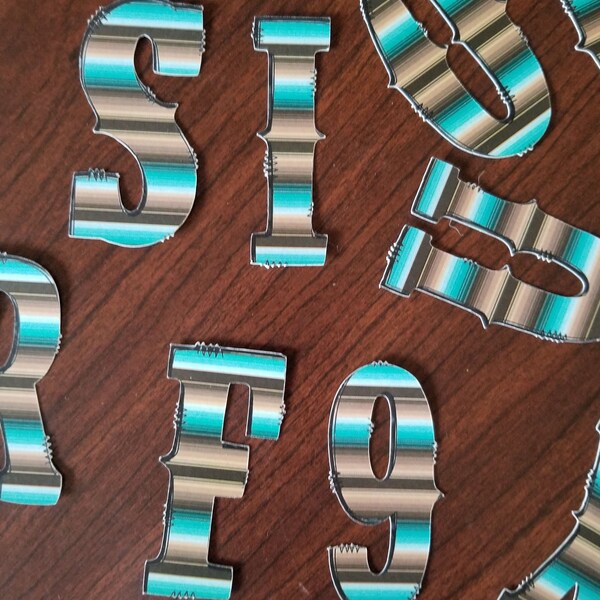 Alphabet Die Cut - Etsy