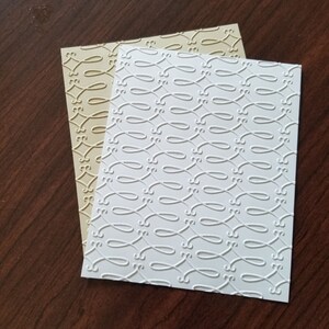 Embossed Cardstock: 12 Lightweight Paper Sheets, 4x6" Card Toppers - Etsy