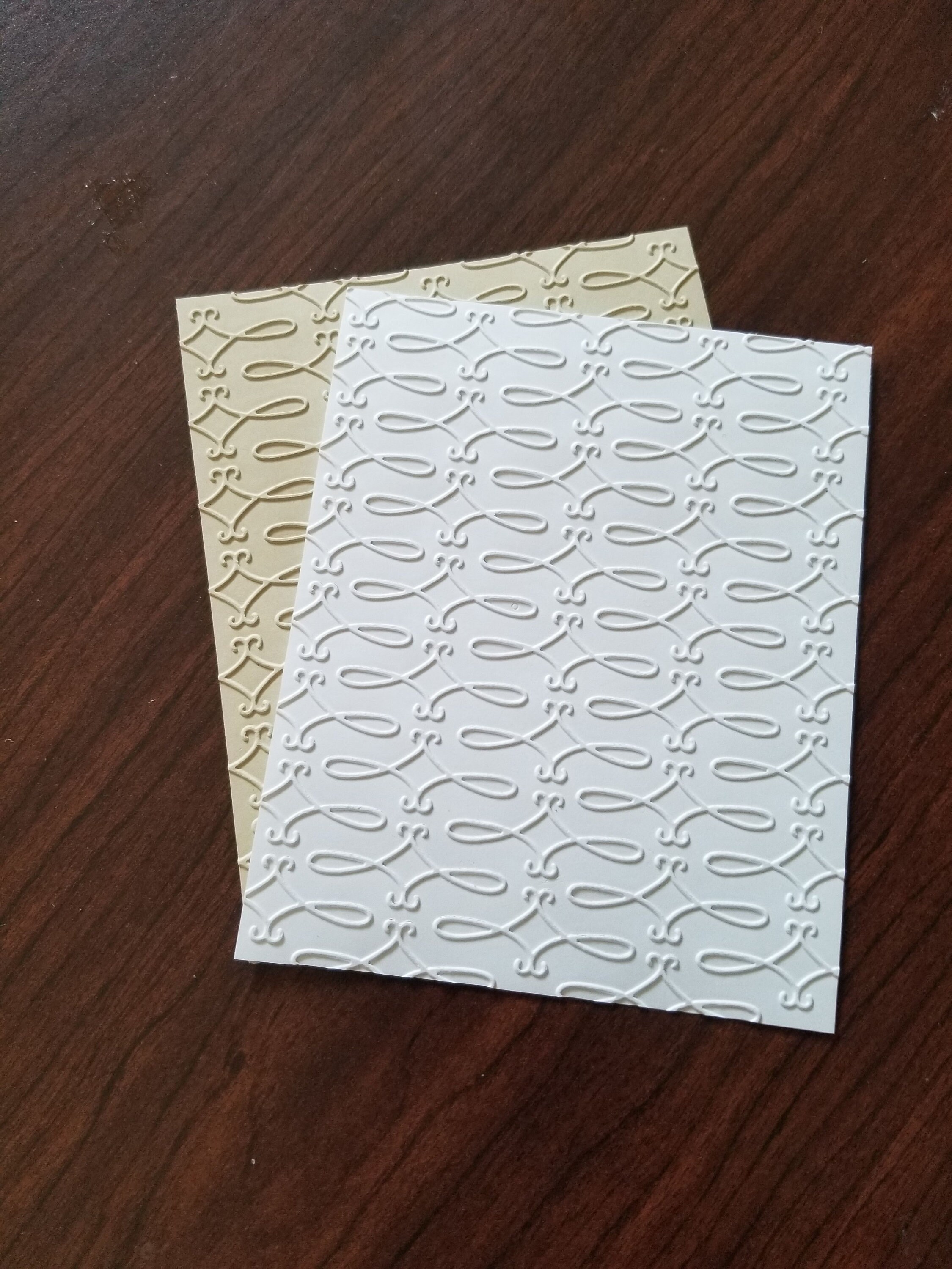 Embossed Cardstock: 12 Lightweight Paper Sheets, 4x6" Card Toppers - Etsy