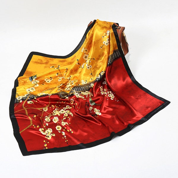 Yellow Head Scarf - Etsy