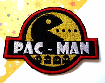 Pac Man Iron Patch - Etsy