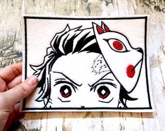 Demon Slayer Patch Iron On - Etsy