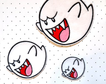 Mario Boo Patch - Etsy
