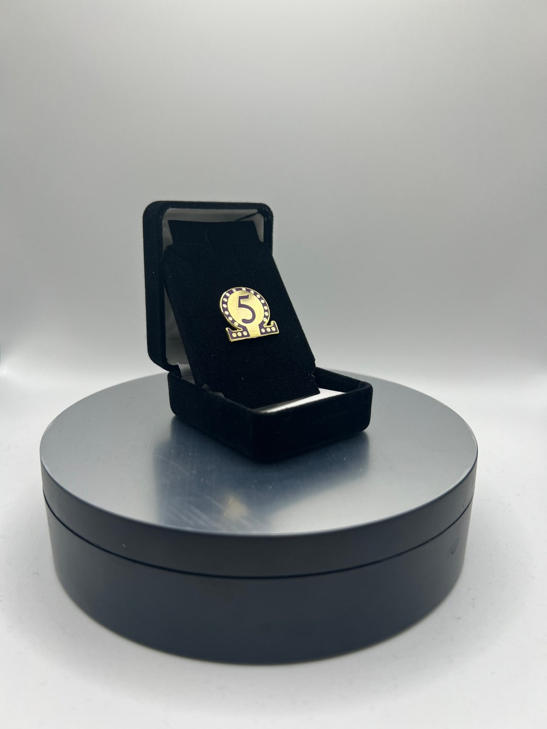 Omega 5 Lapel Pin .75-inch - Etsy