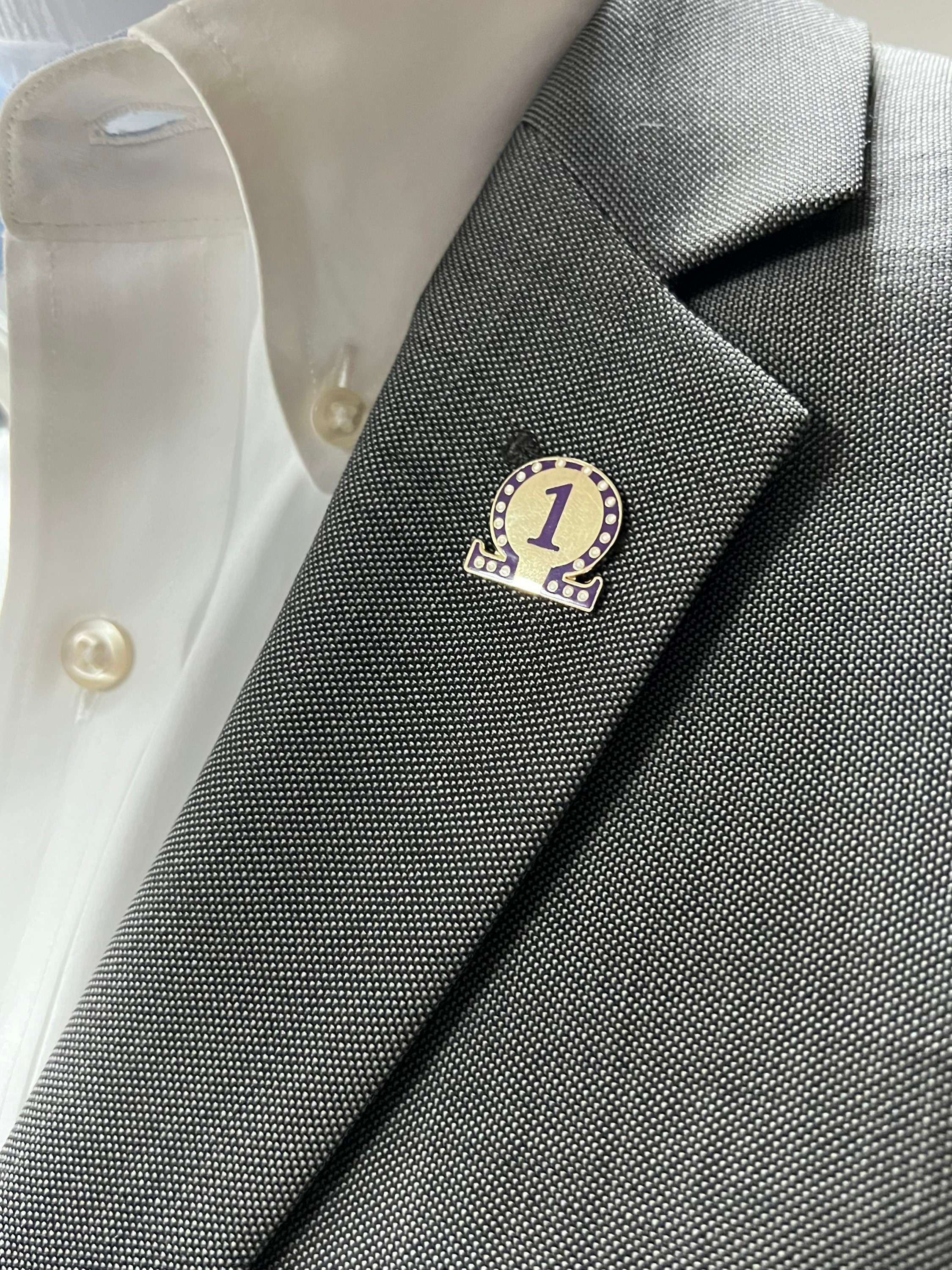 Omega 7 Lapel Pin .75-inch - Etsy