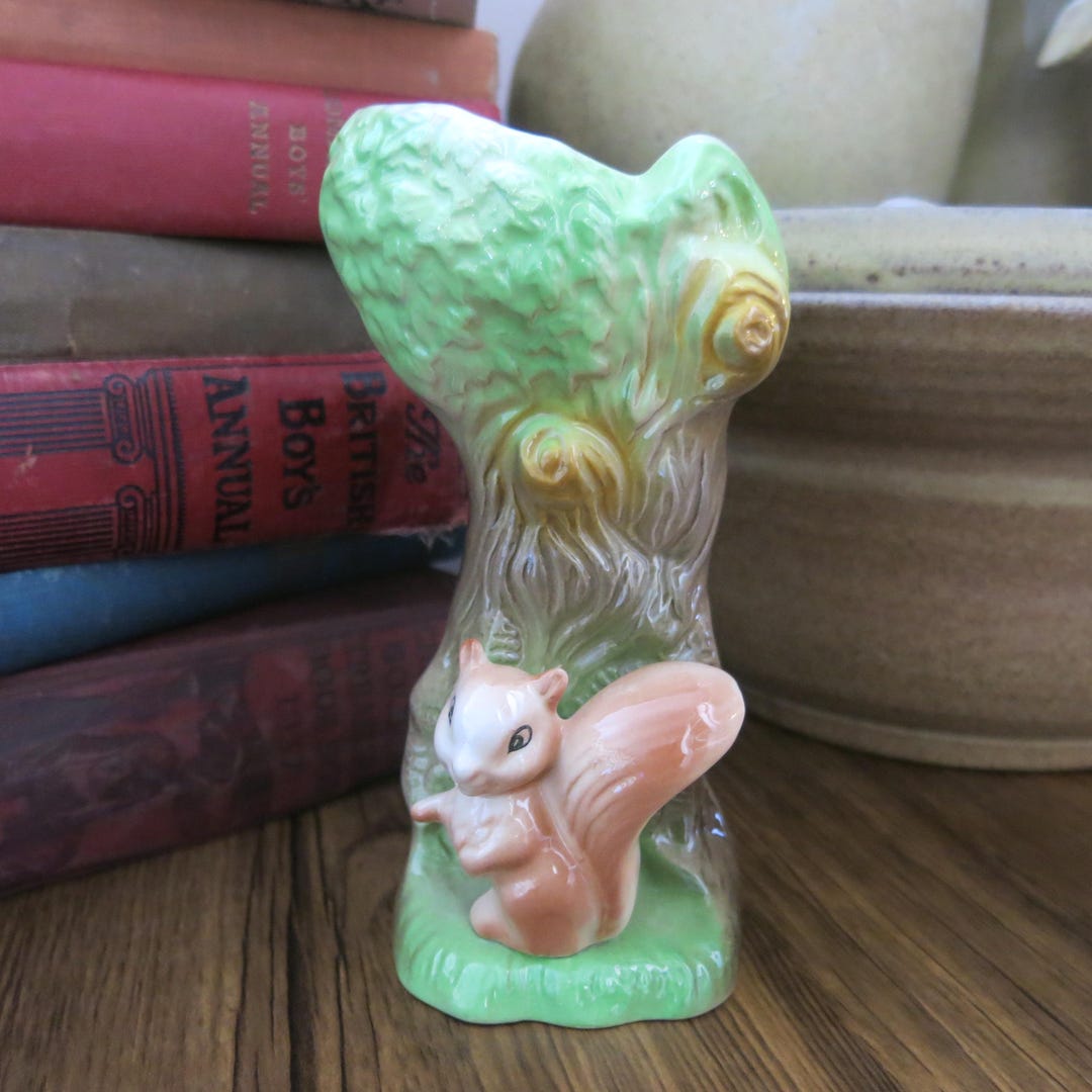 Vintage Squirrel Vase by Eastgate Pottery Withernsea Fauna Made in ...