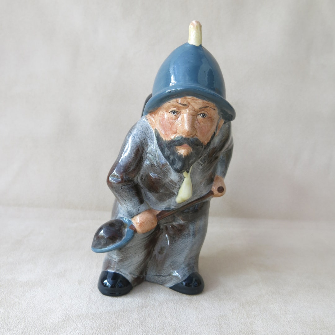 Vintage Cornish Tin Miner From Staffordshire Character Jugs by Manor ...