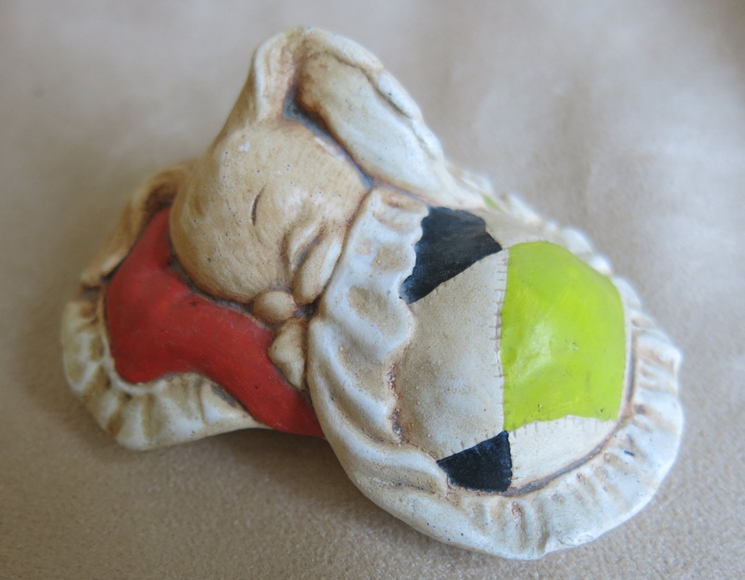Rare - Vintage - Small Pendelfin Sleeping Bunny - Collectible - Etsy