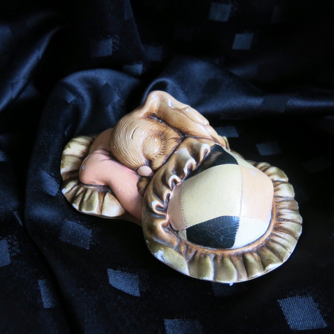 Pendelfin Bunny Rabbit - Large Sleeping Bunny - Rare - Etsy