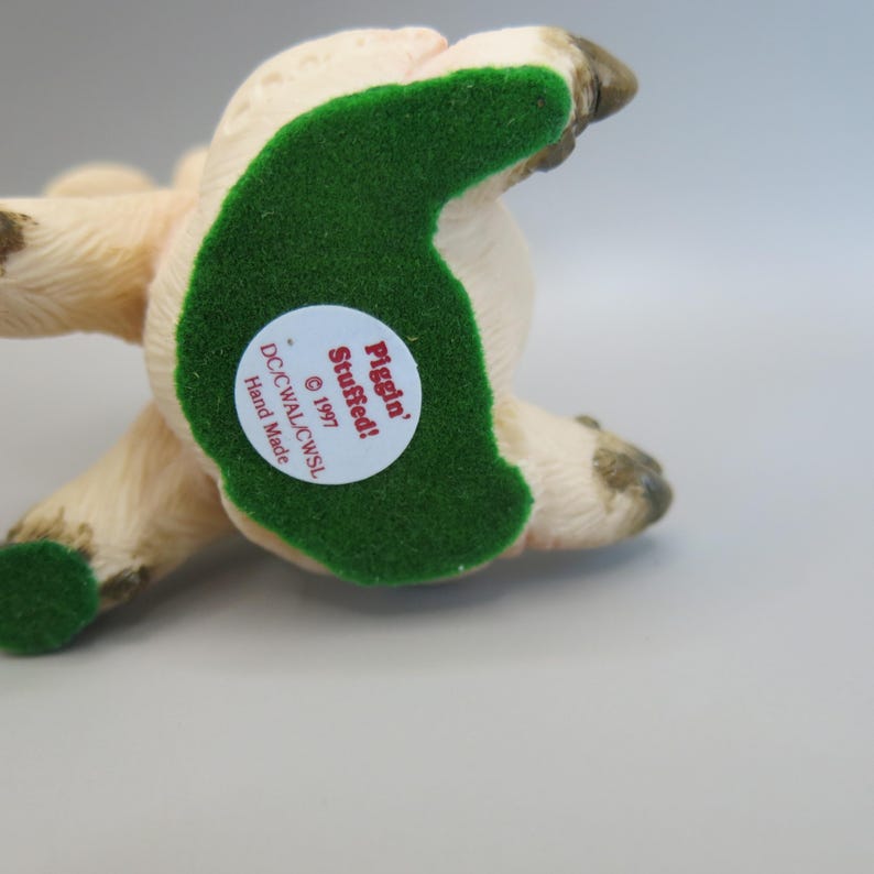 Vintage Pig Figurine - 'piggin' Stuffed!' - David Corbridge - 1997 ...