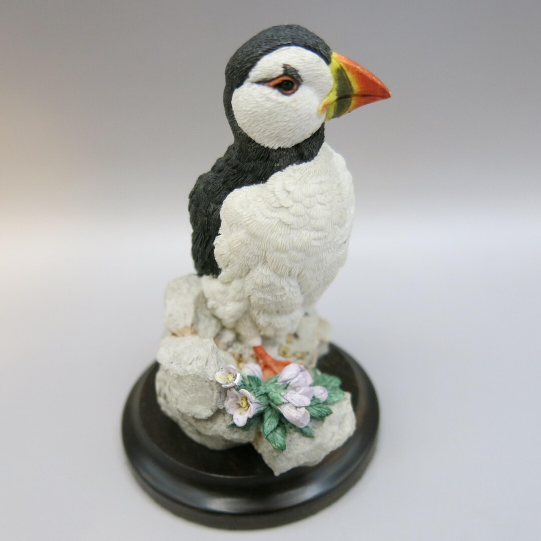 Vintage Puffin Figurine/ornament by Country Artist, Made in England ...