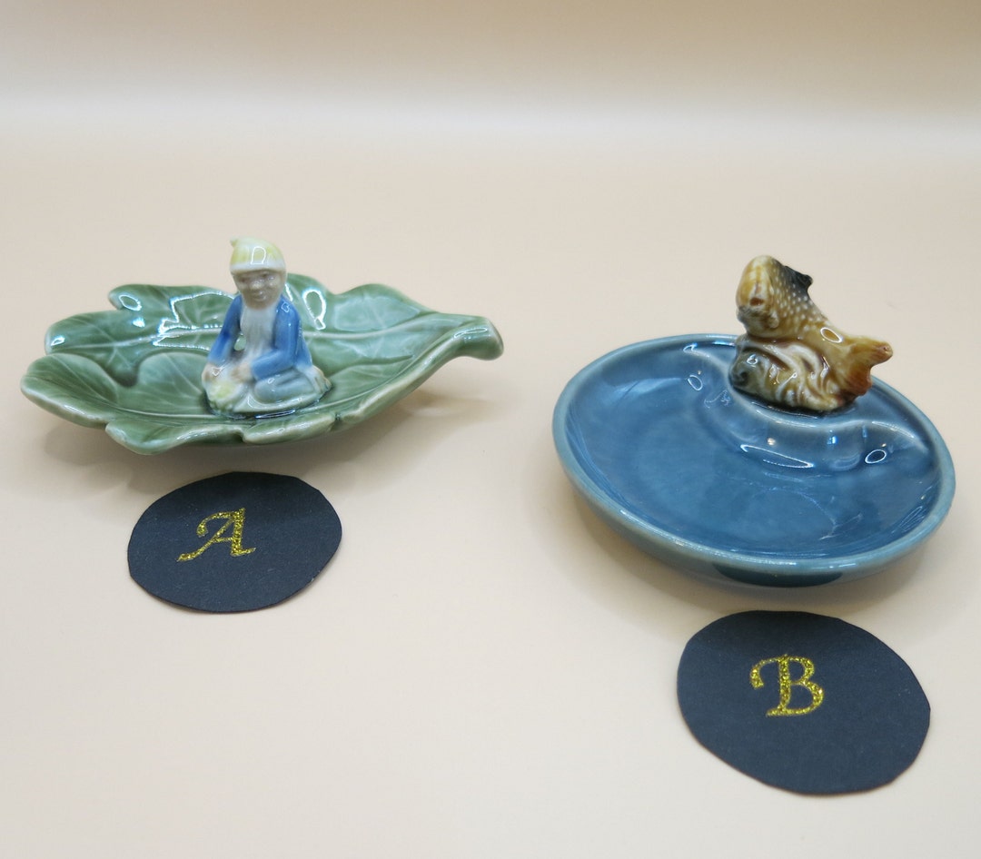 Vintage Wade Pin Trays: Shamrock Pixie or Fish Dish, Made in Ireland - Etsy