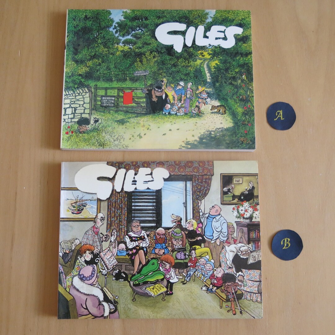 Vintage Giles Annual - 32nd Series (1977-1978) and 33rd Serious (1978 ...