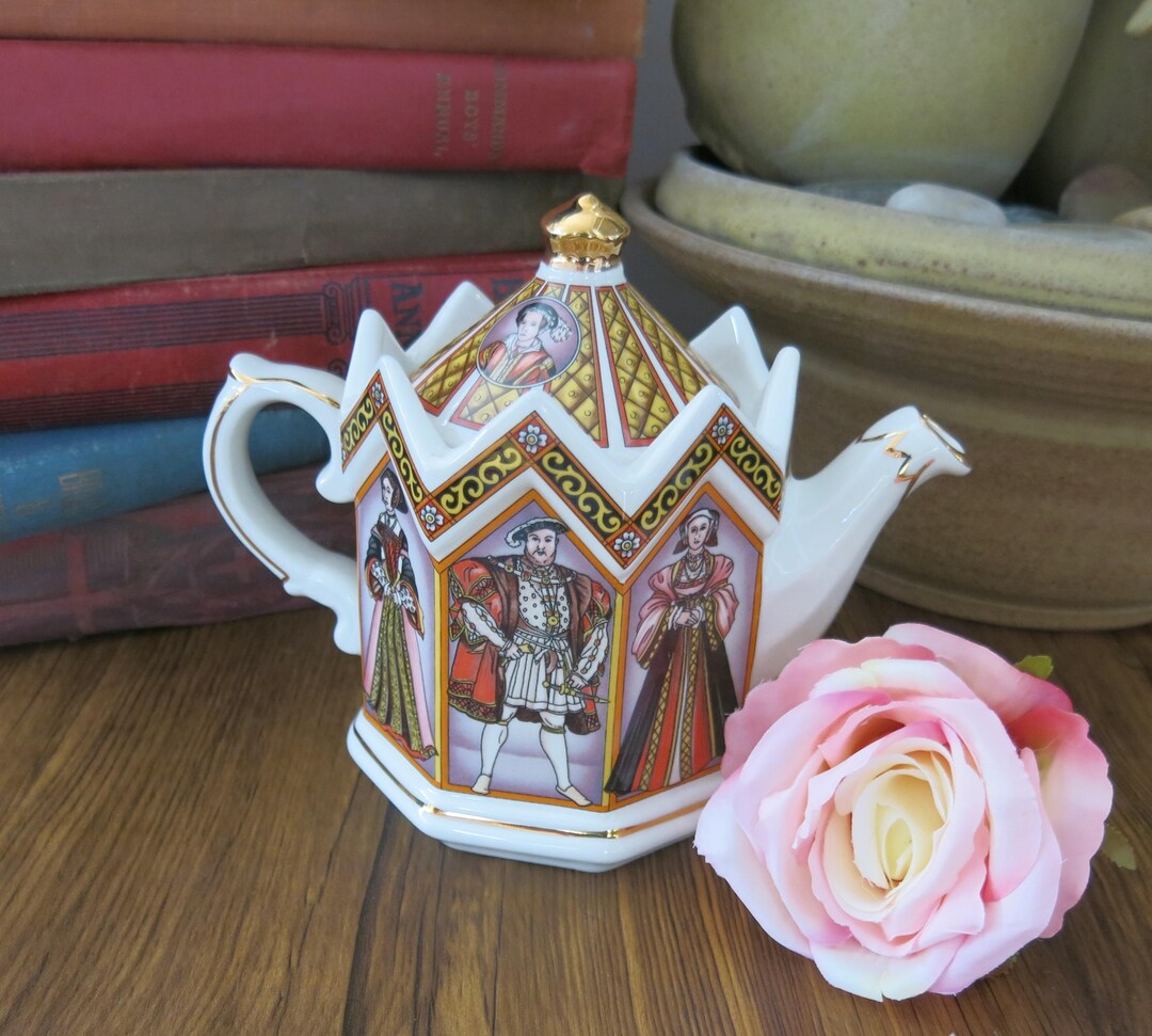 Vintage Henry VIII and Six Wives Collectible Teapot - Sadler Classic ...