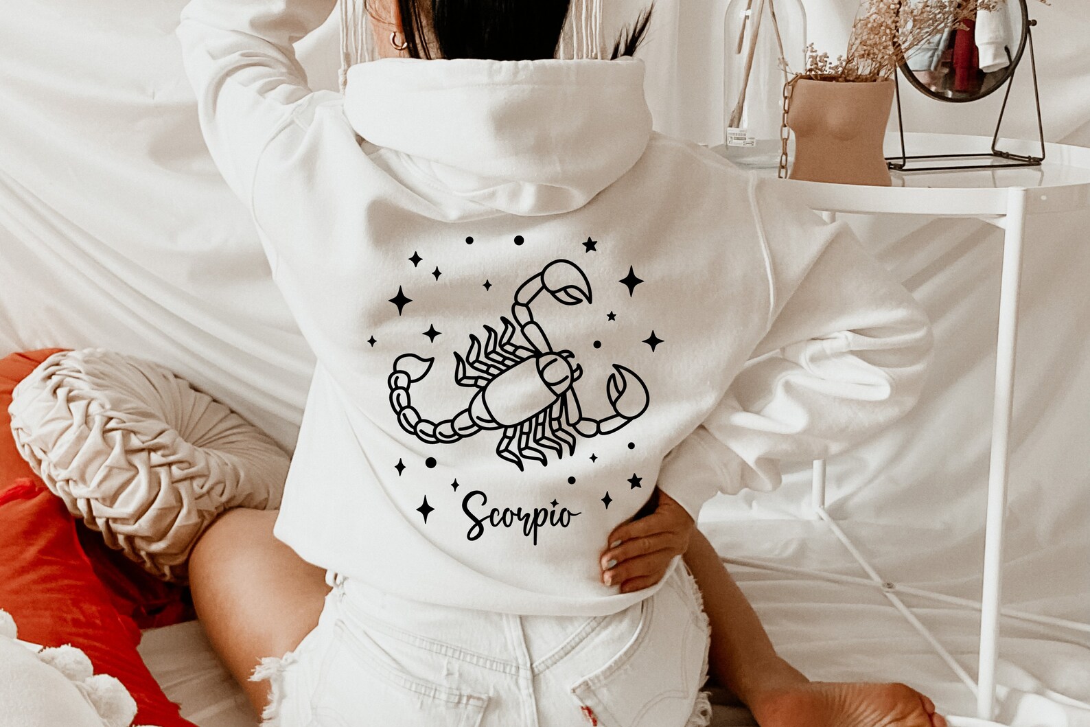 Zodiac Sweatshirt Astrology Hoodie Personalize Zodiac - Etsy