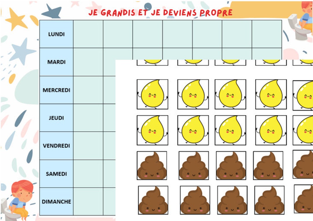 Cleanliness Chart - Etsy