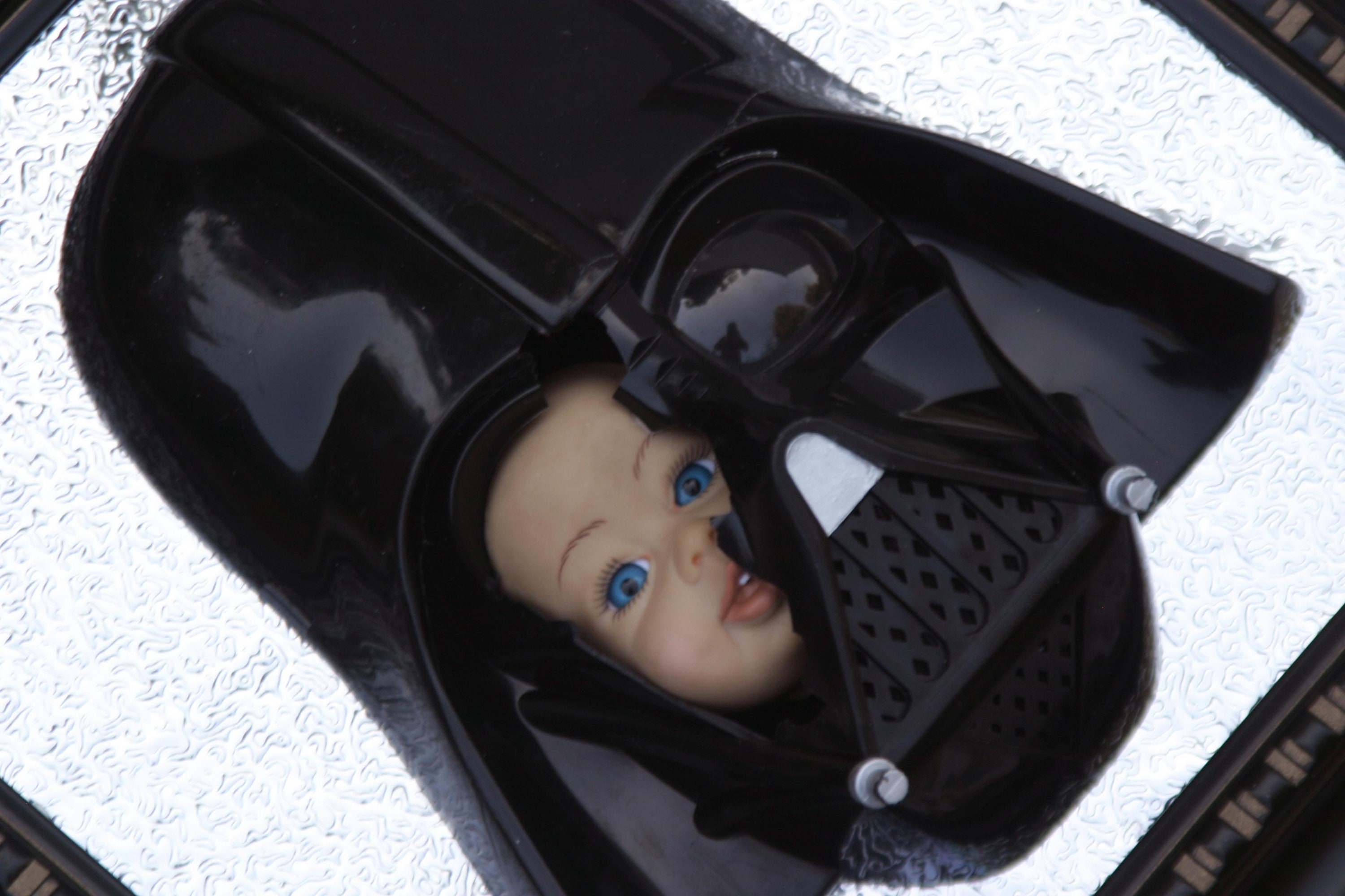 THE DARK SIDE Baby Luke / Baby Vader Weird Unique Star - Etsy