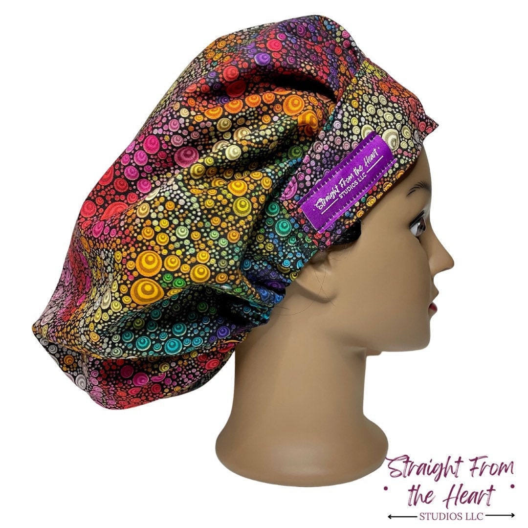 Bouffant Scrub Cap, Bouffant Surgical Cap, Bouffant Women Surgical Cap ...