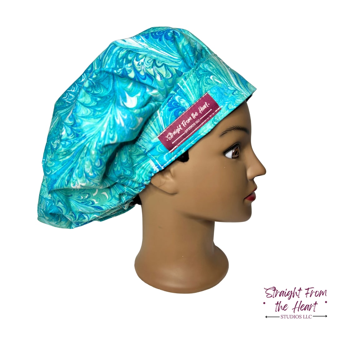 Bouffant Scrub Cap, Bouffant Surgical Cap, Bouffant Women Surgical Cap ...