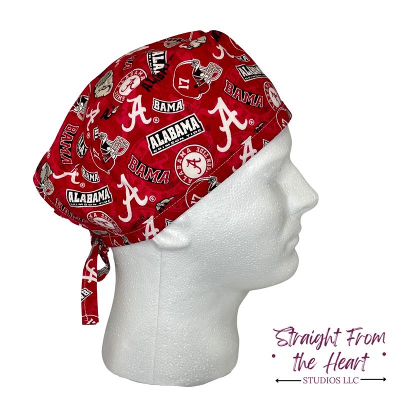 Alabama Womens Scrub Caps - Etsy