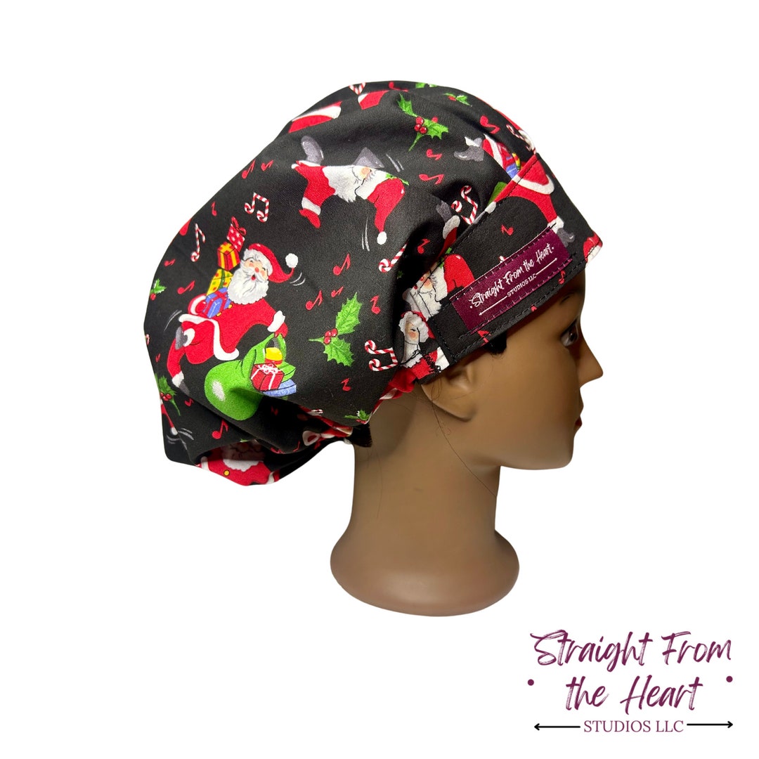 Bouffant Scrub Cap Bouffant Surgical Cap Bouffant Women - Etsy
