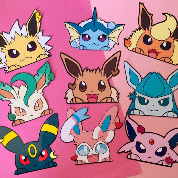 Vaporeon Sticker Car - Etsy