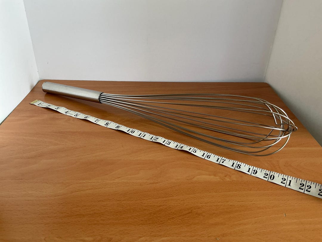 Vintage Large VOLLRATH Wire Whisk Stainless Steel 21” - Etsy