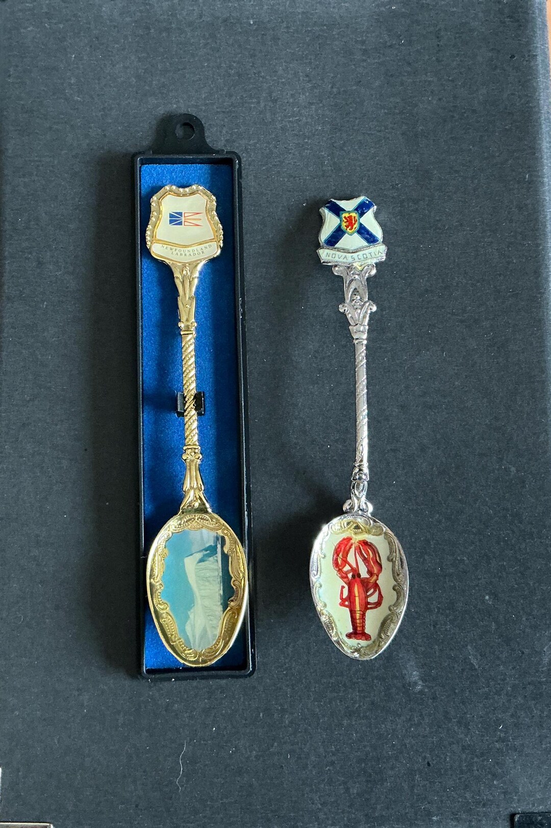 Vintage Canada Collector Spoon Souvenir Newfoundland Nova Scotia - Etsy