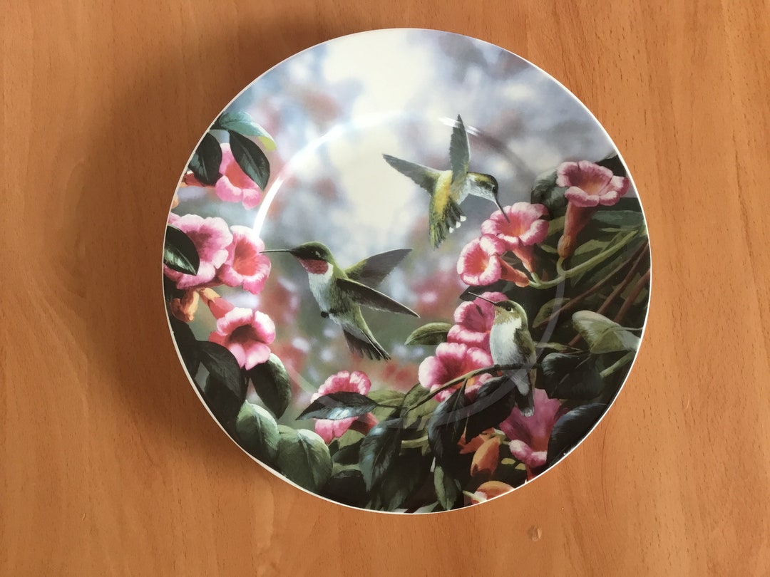 Royal Elfreda Porcelain British Bird Plate Designed by Allison L L - Etsy