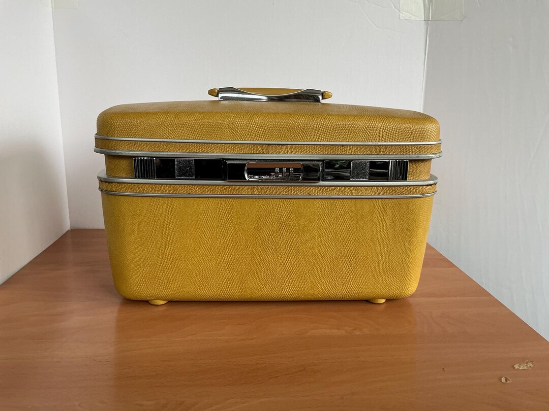 Vintage Samsonite Train Case Luggage Hard-sided Suitcase - Etsy
