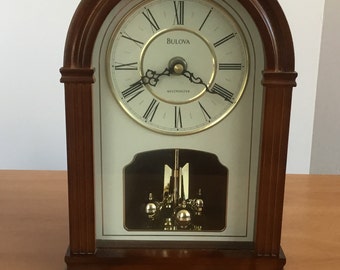 Bulova Vintage Clock - Etsy
