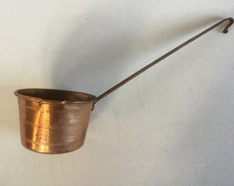 Hand Forged Copper Ladle - Etsy