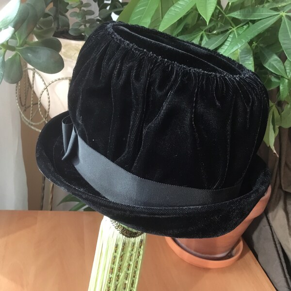 Womens Velvet Hat - Etsy